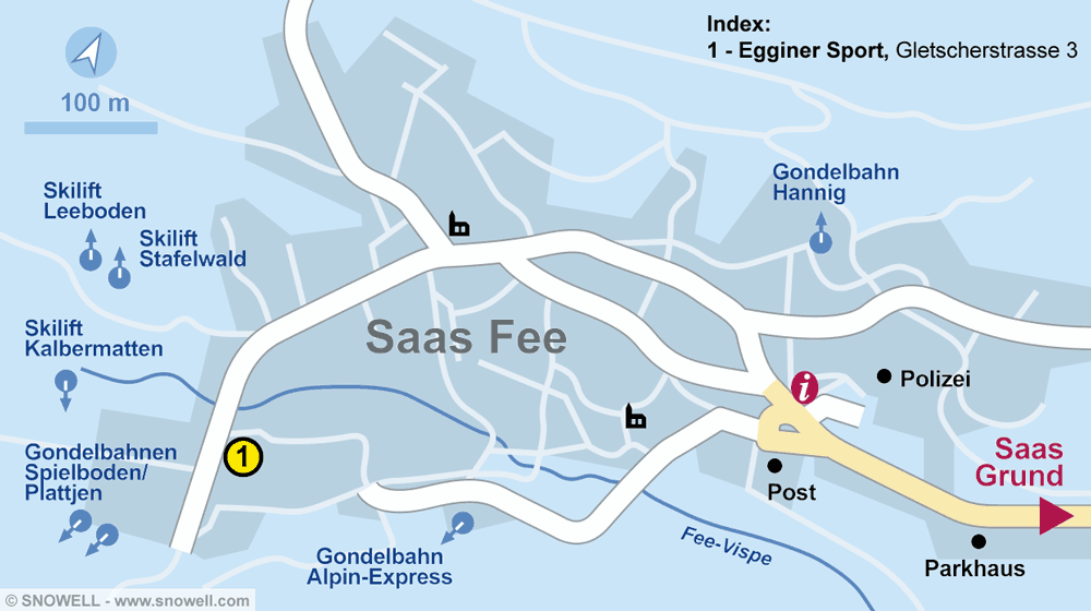 Location ski Saas-Fee | SNOWELL