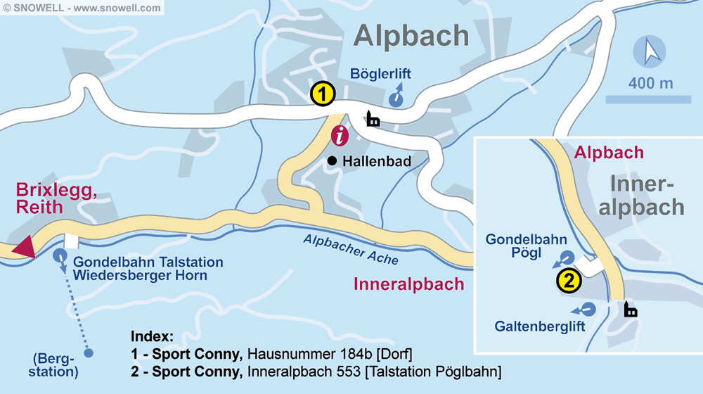Location ski Alpbach | SNOWELL