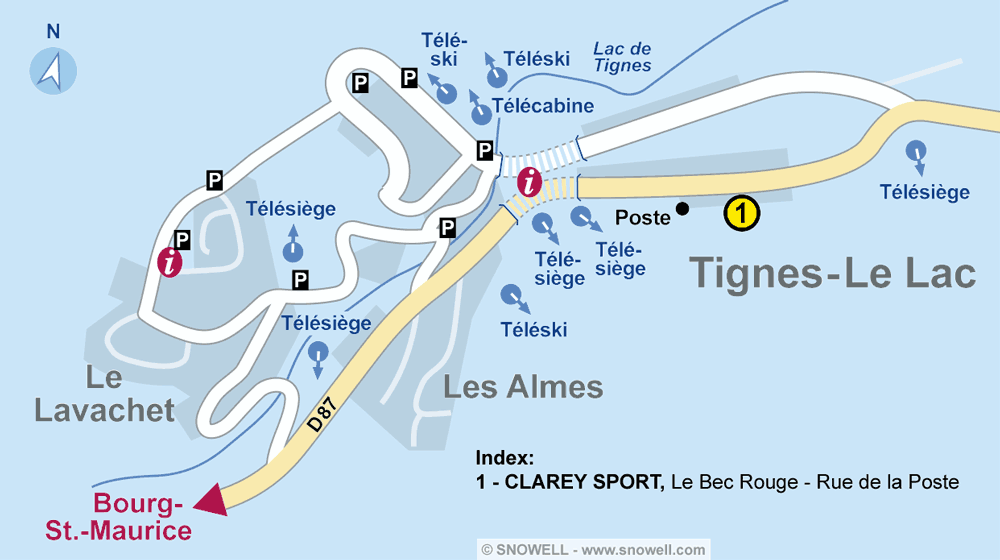 Location ski Tignes Le Lac | SNOWELL