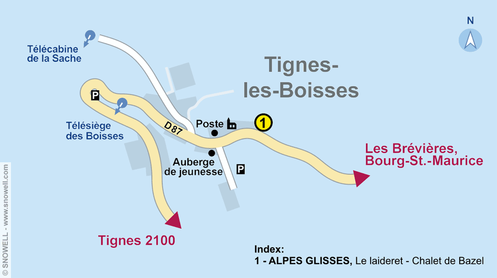 Location ski Tignes les Boisses | SNOWELL