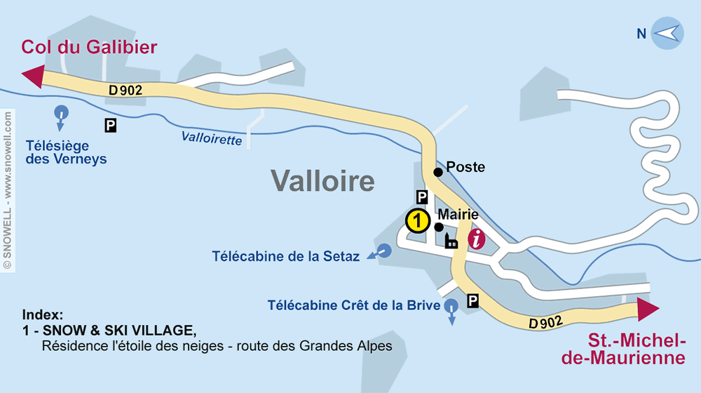 Location ski Valloire | SNOWELL