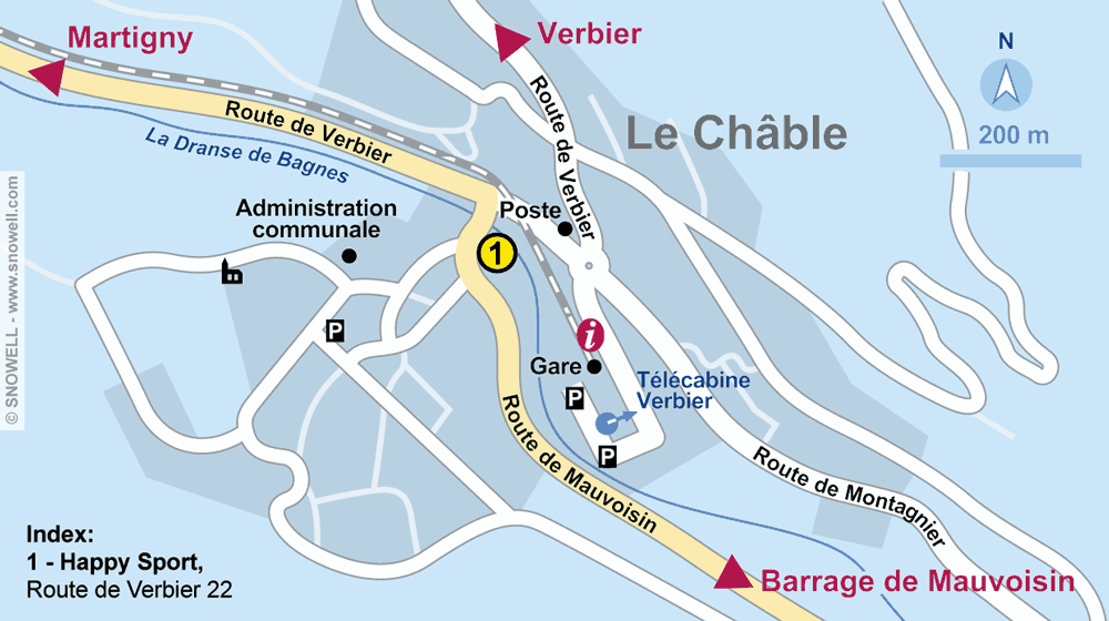 Location ski Le Châble | SNOWELL