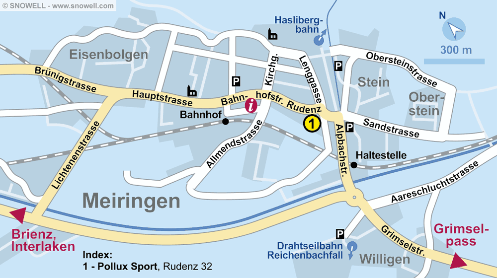 Location ski Meiringen | SNOWELL