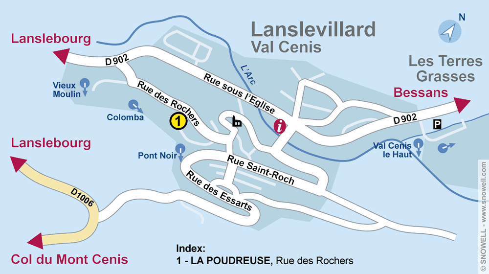 Location ski Lanslevillard Val Cenis | SNOWELL