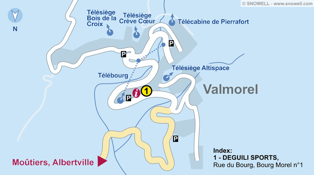 Location ski Valmorel | SNOWELL
